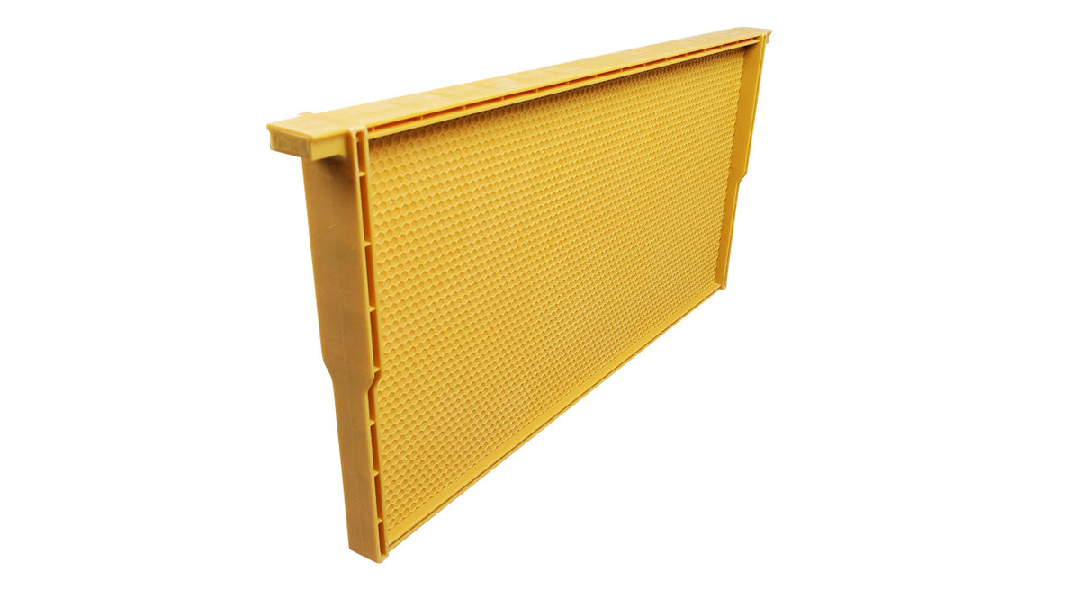 Yellow Plastic Beehive Frames Full Depth Langstroth Frame The Bee Store
