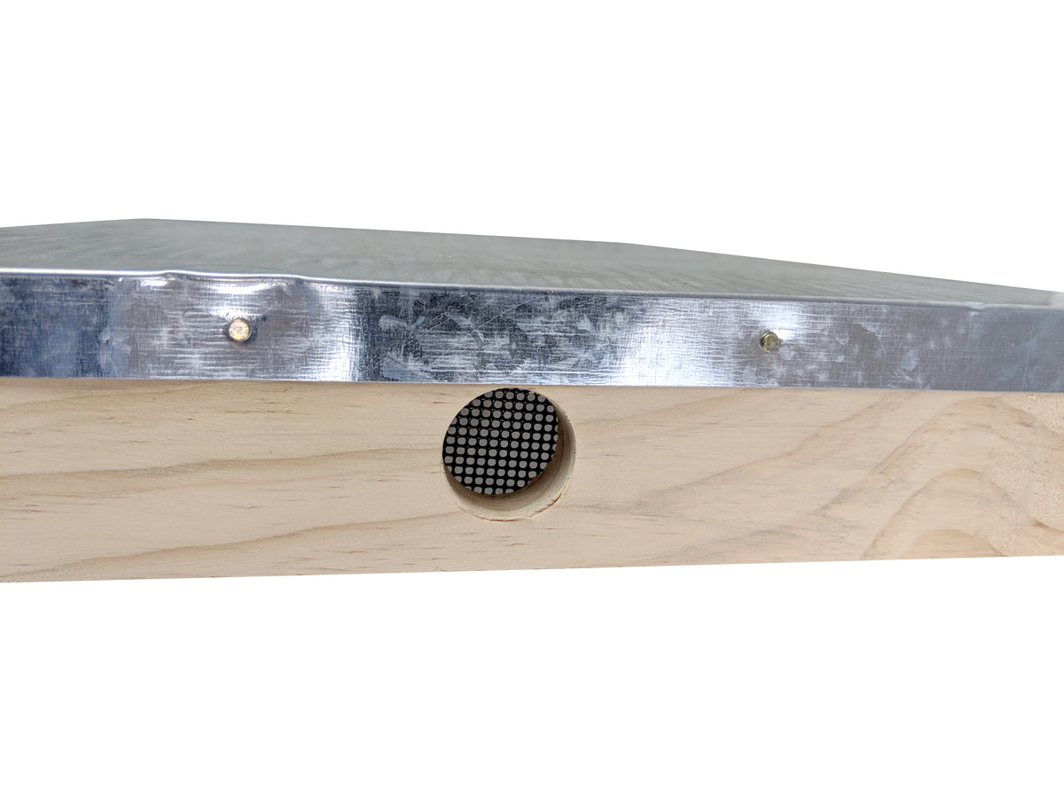 8 Frame Assembled Migratory Galvanised Beehive Lid Cover – The Bee Store