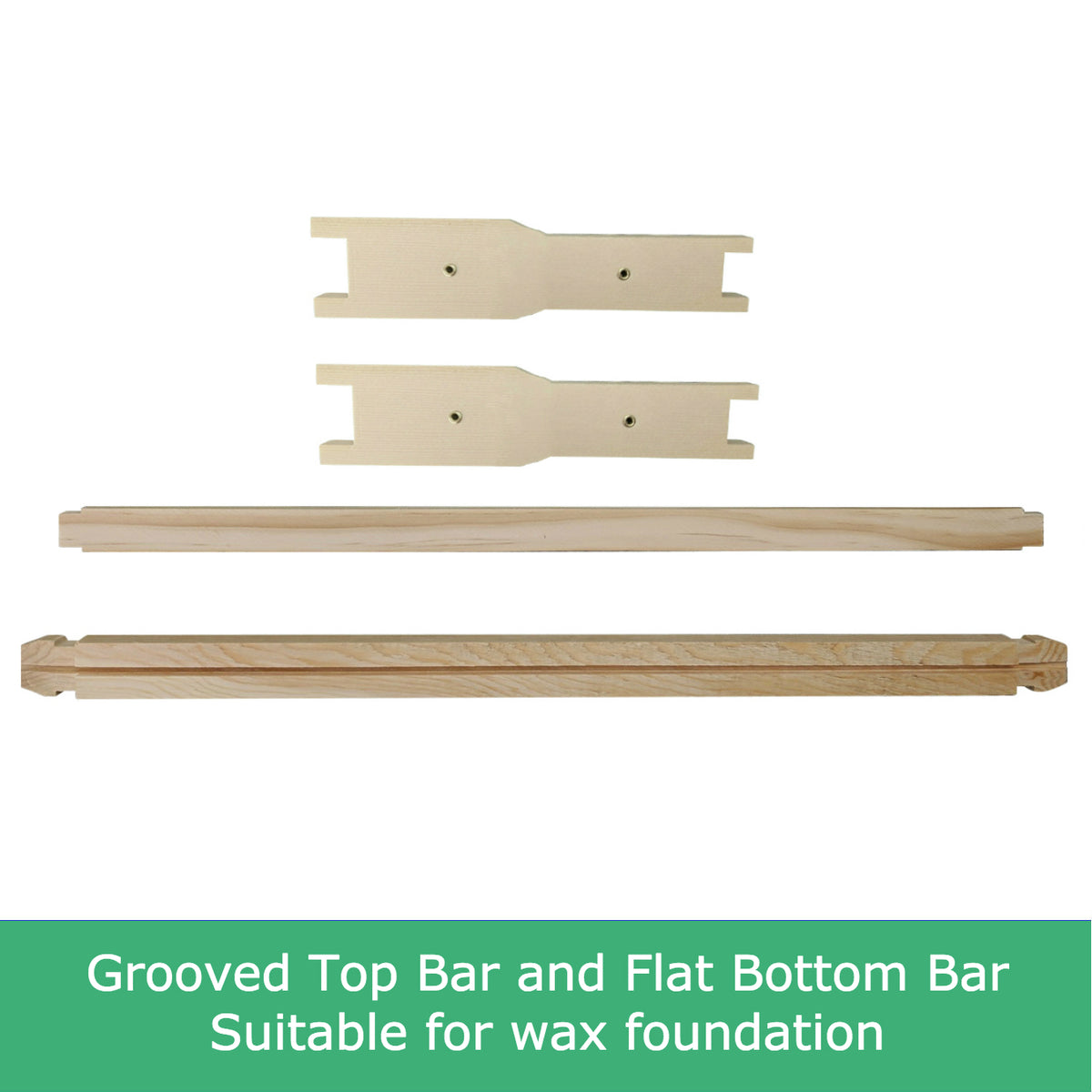 Ideal Size NZ Pine Timber Frames - Eyelets Installed Flat Bottom Bar ...