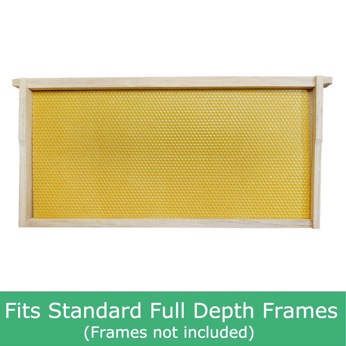 Plastic Beekeeping Foundation - Full Depth - Yellow Colour – The Bee Store