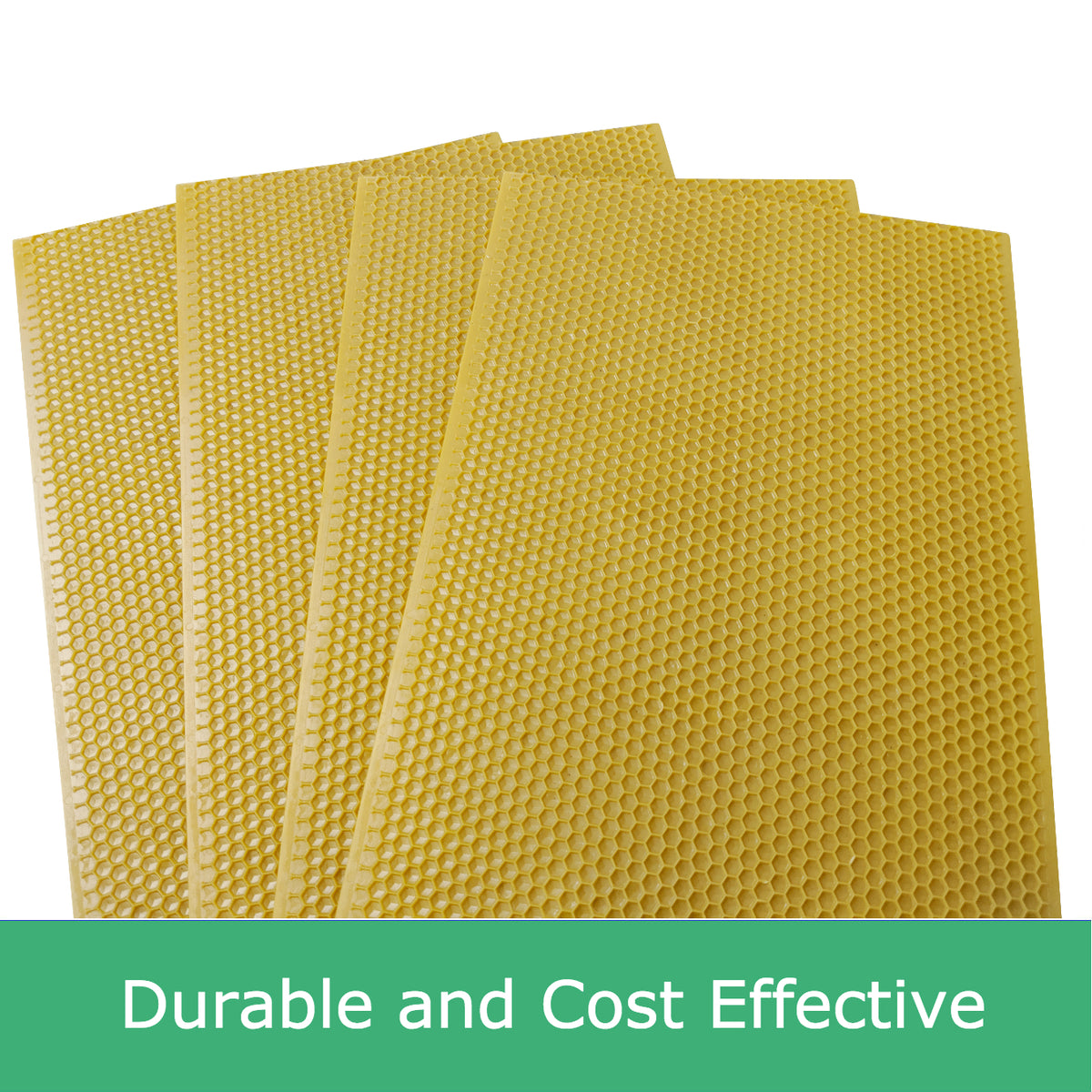 Plastic Beekeeping Foundation - Full Depth - Yellow Colour – The Bee Store
