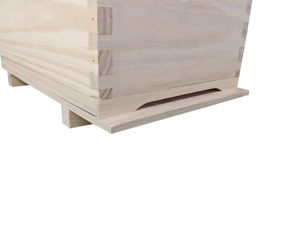 Double Beehive - Full Depth Hive unassembled with 16 unassembled Frame ...